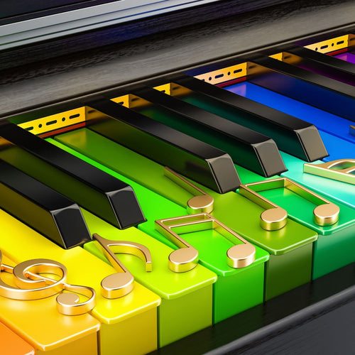colour piano