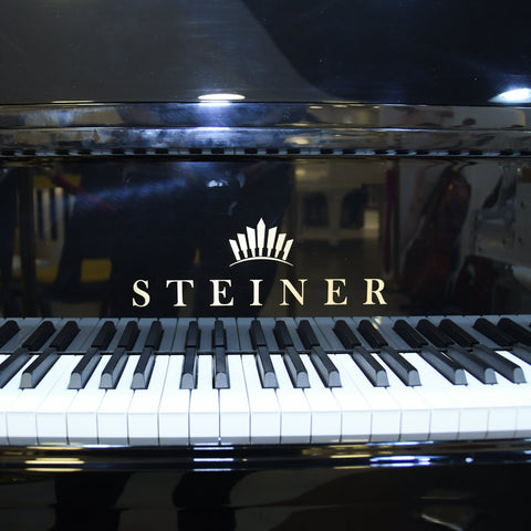 Steiner Grand Piano With Self Play HG-275 Black - The Piano Gallery